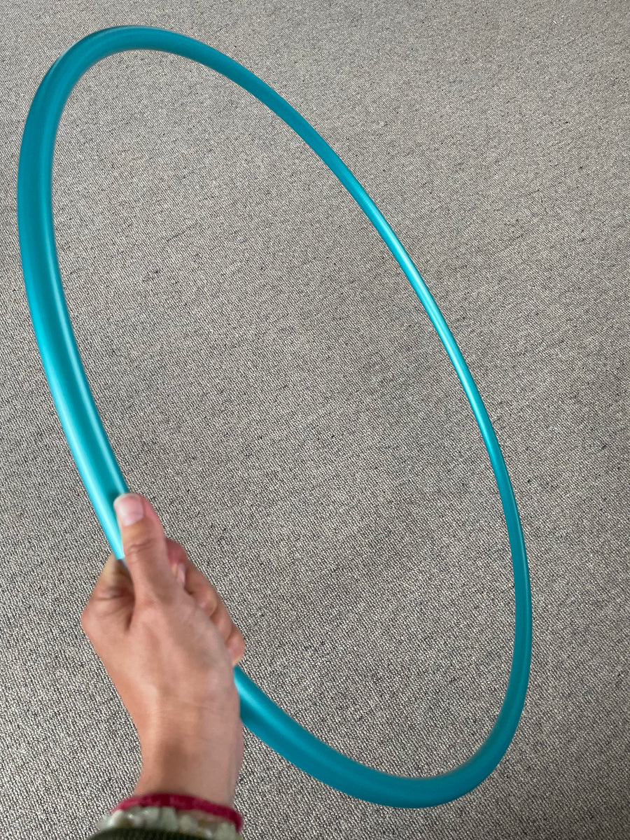 Teal Appeal Polypro Hula Hoop – Pixie Hula Hoops NZ