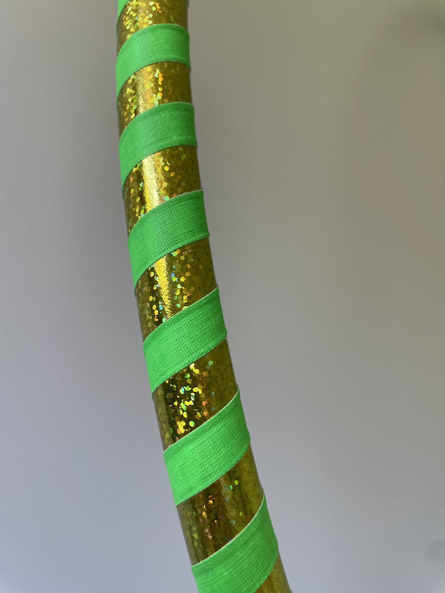 36" Beginner Green Sparkles [SALE] – Pixie Hula Hoops NZ