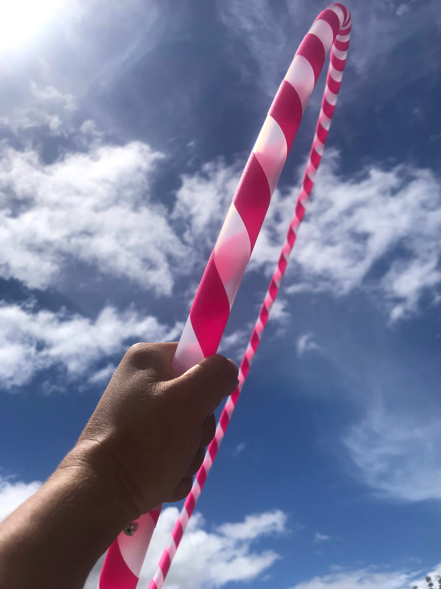 Half-Taped Polypro Hula Hoop – Pixie Hula Hoops NZ